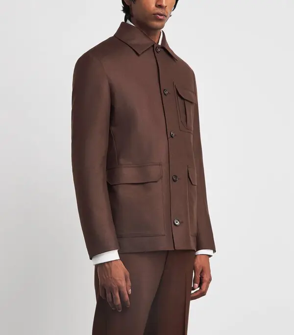 Corneliani Wool-cashmere Overshirt