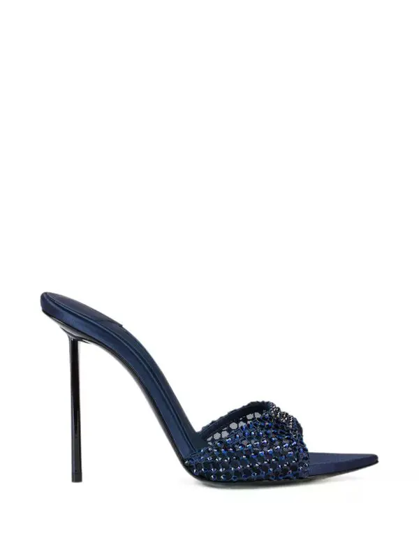 LE SILLA Gilda Crystal-embellished Sandals - Blue