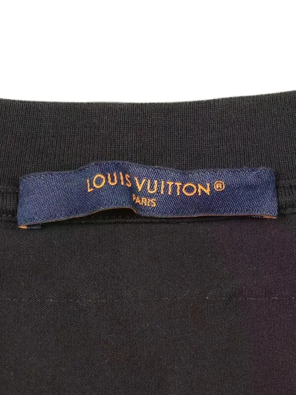 LOUIS VUITTON 2010s Fade Printed Lomg-sleeve T-shirt