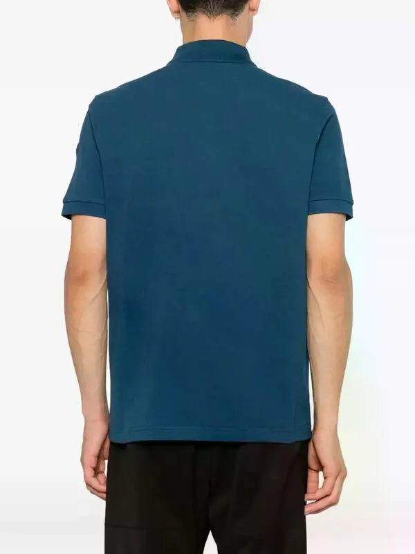 Moncler Logo-patch Chest-pocket Polo Shirt