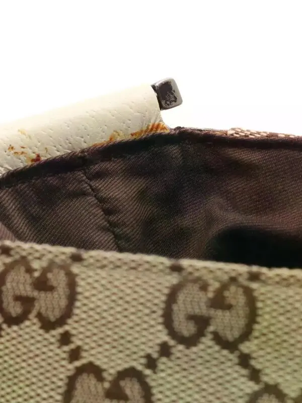 Gucci 2000s Gg Canvas Cross Body Bag - Neutrals