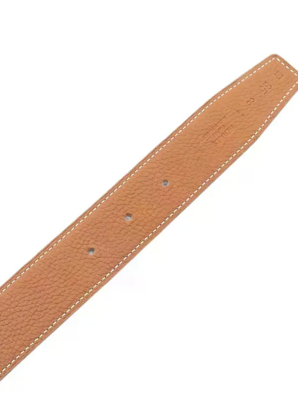 Hermès 2010s Constance Reversible Leather Belt