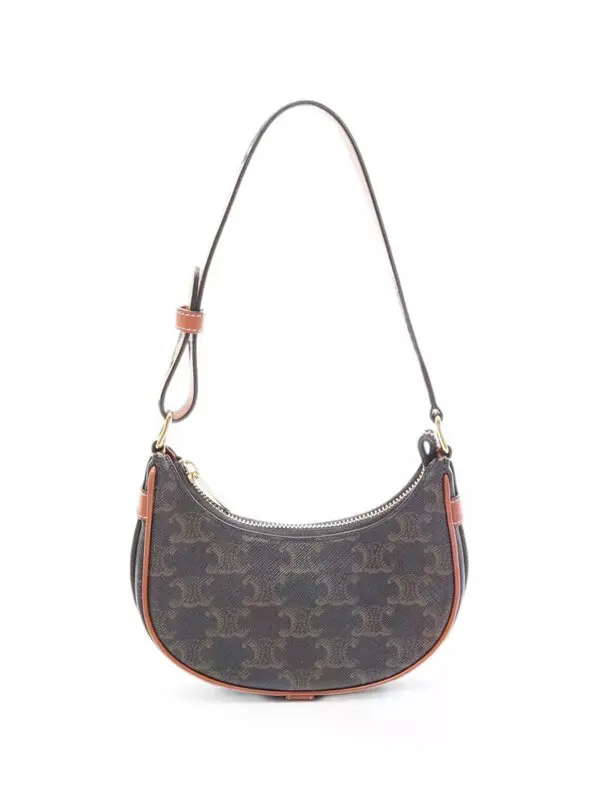 Celine 2010s Ava Triomphe Mini Bag - Brown