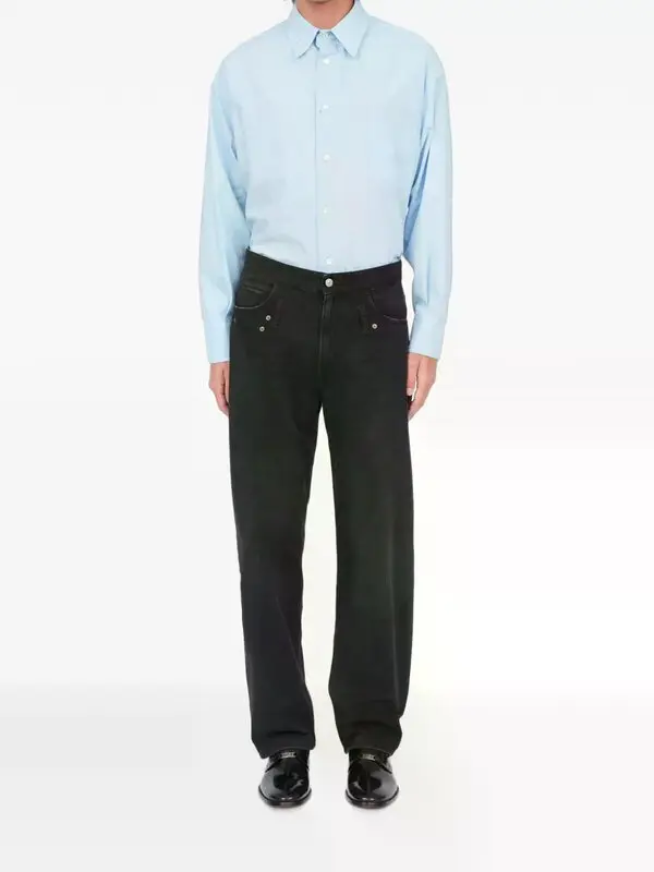 MAISON MARGIELA Rivet-detail Jeans - Black
