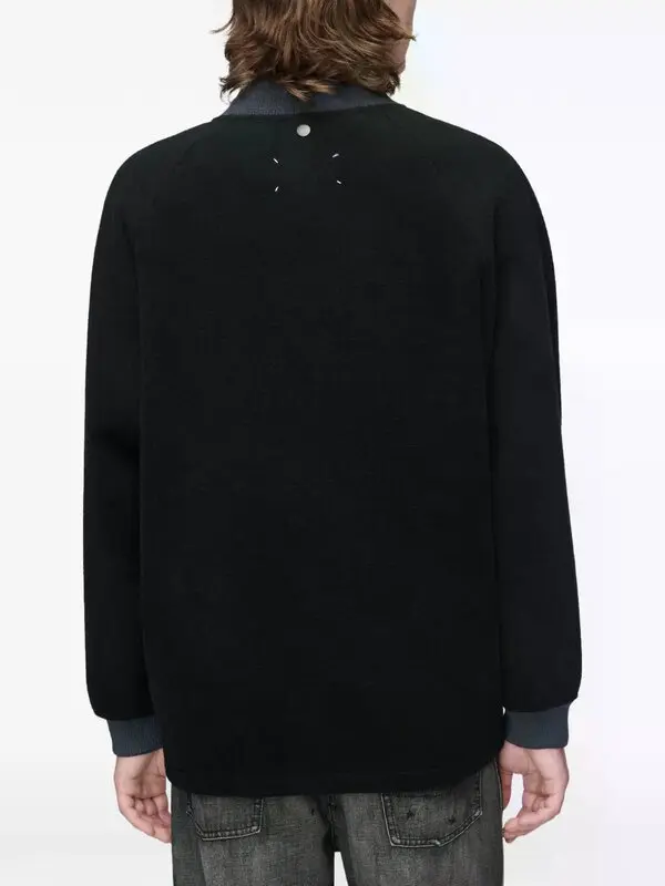 MAISON MARGIELA Double-zipper Raglan-sleeve Bomber Jacket