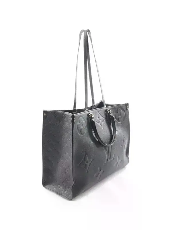 LOUIS VUITTON 2010s Gm Empreinte Onthego Monogram Tote Bag - Black