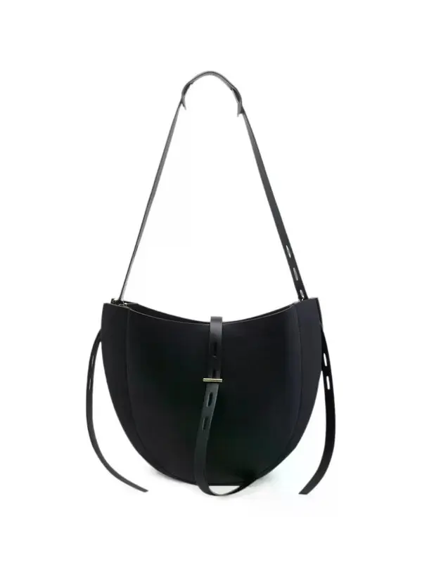 MINOBOSSI Lizzie Leather Cross Body Bag - Black