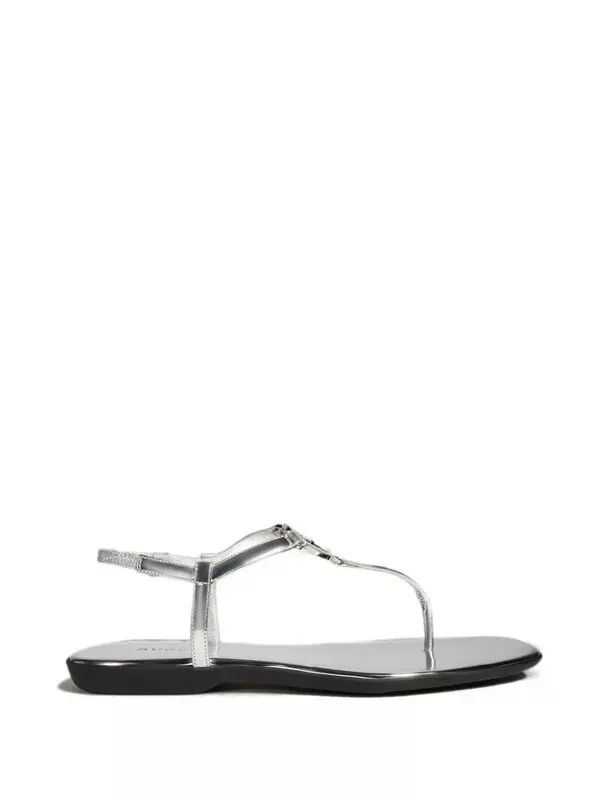 Gucci Thong Sandals With Interlocking G