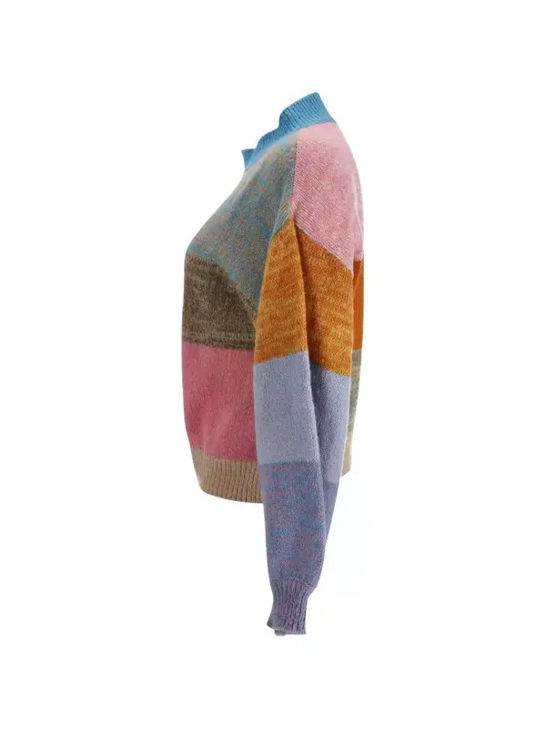 Stine Goya Adonis Patchwork-pattern Sweater