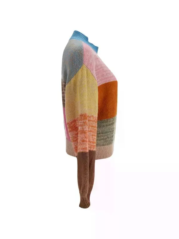 Stine Goya Adonis Patchwork-pattern Sweater