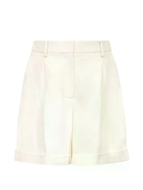 TWP Pleated Turn-up Shorts