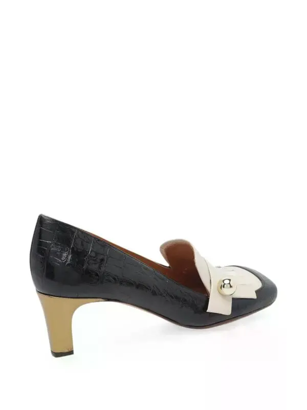 Chie Mihara Shimone Croc-effect Pumps - Black
