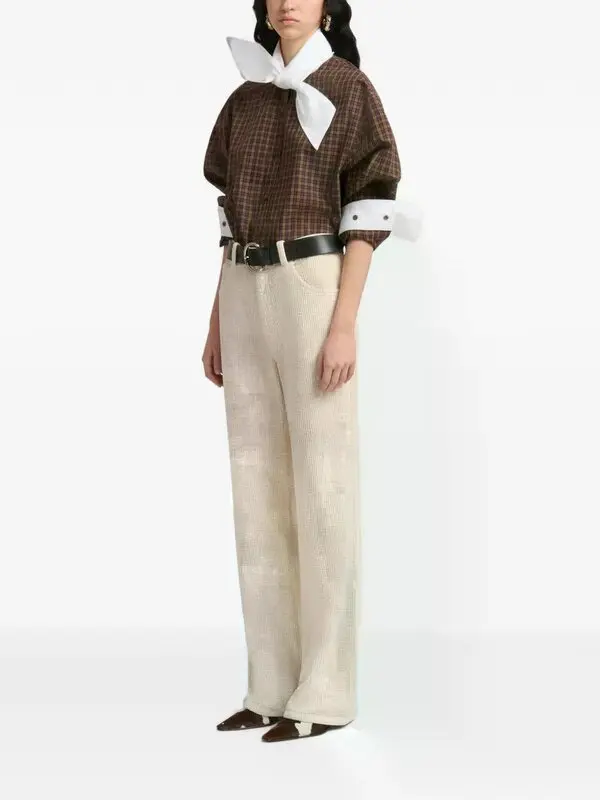 Marni Corduroy Flared Trousers