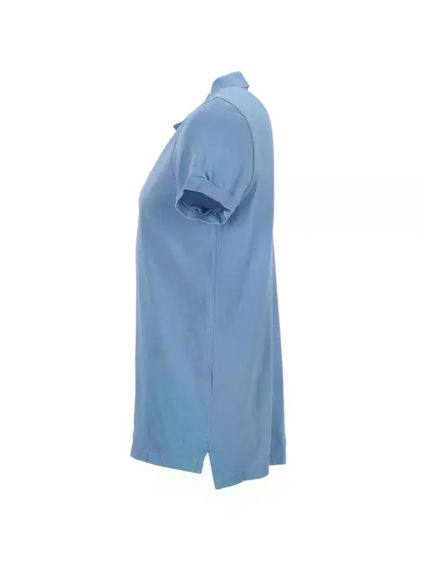 TOM FORD Piqué Short-sleeve Polo Shirt - Blue