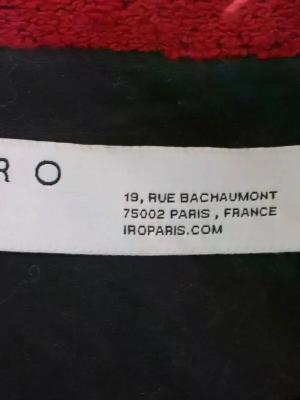 IRO PARIS Frayed Tweed Jacket