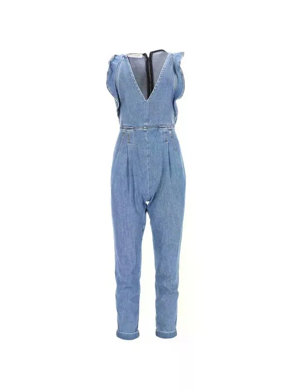 Philosophy Di Lorenzo Serafini V-neck Jumpsuit - Blue