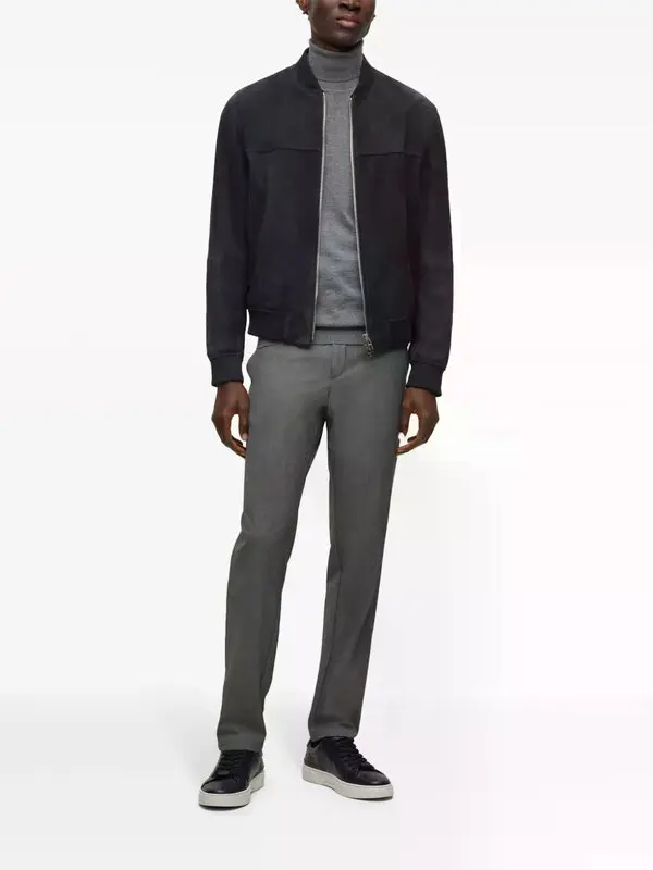 BOSS Suede Bomber Jacket