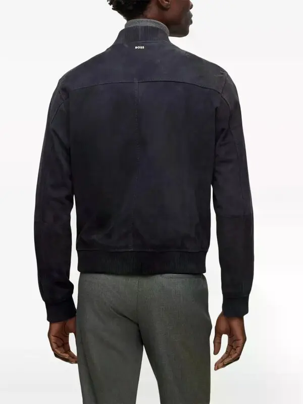 BOSS Suede Bomber Jacket
