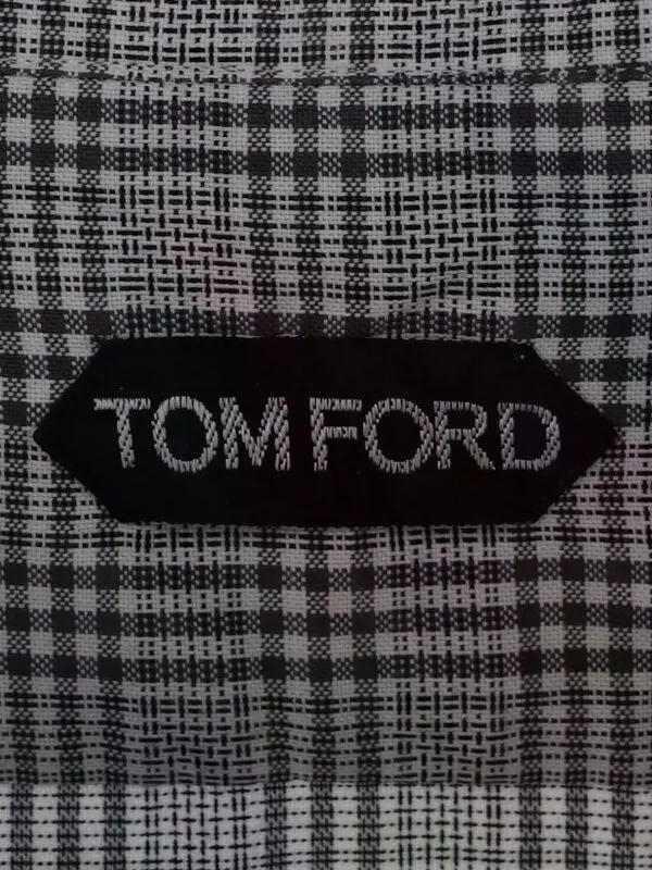 TOM FORD Check-print Shirt