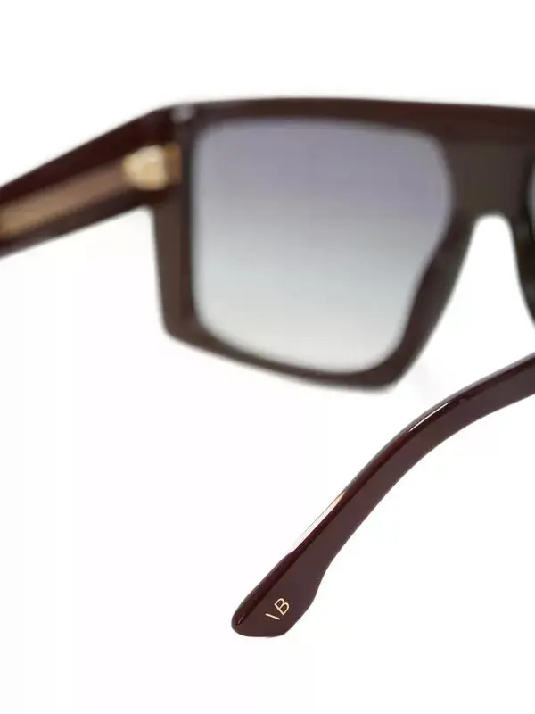 Victoria Beckham Oversized Flat-top Sunglasses