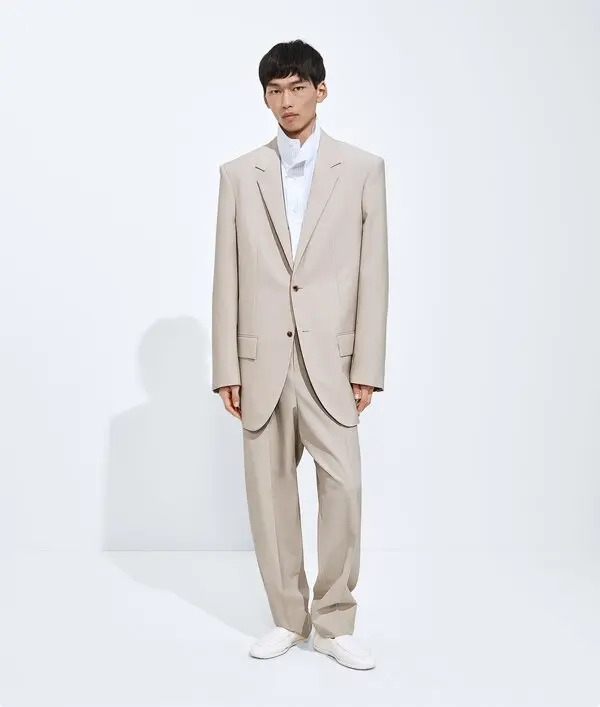 Bottega Veneta Wool And Cotton Jacket