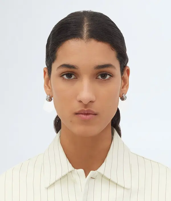 Bottega Veneta Intreccio Small Earrings