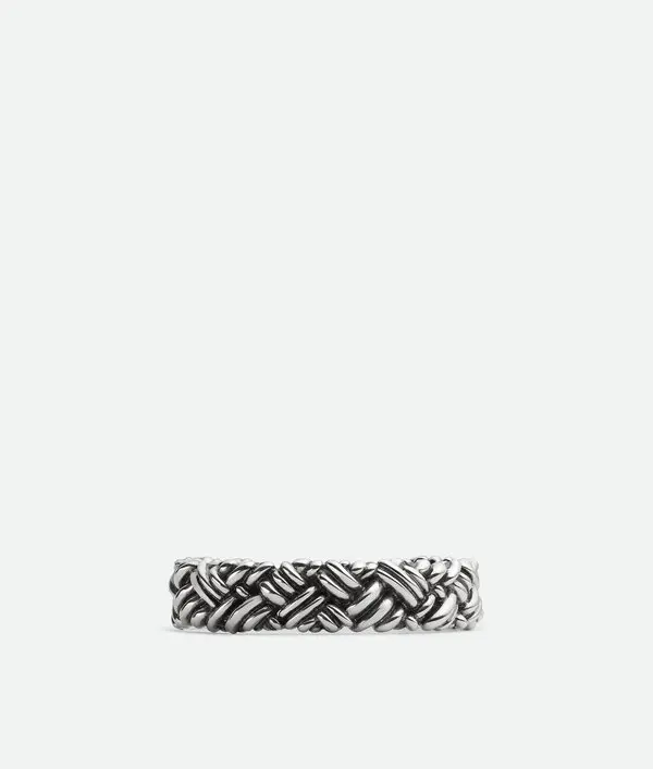 Bottega Veneta Intreccio Medium Cuff Bracelet