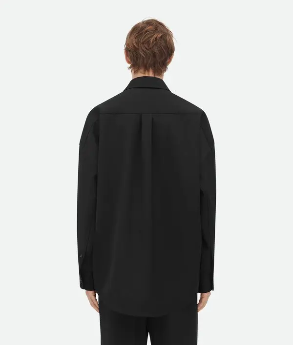 Bottega Veneta Wool Twill Shirt