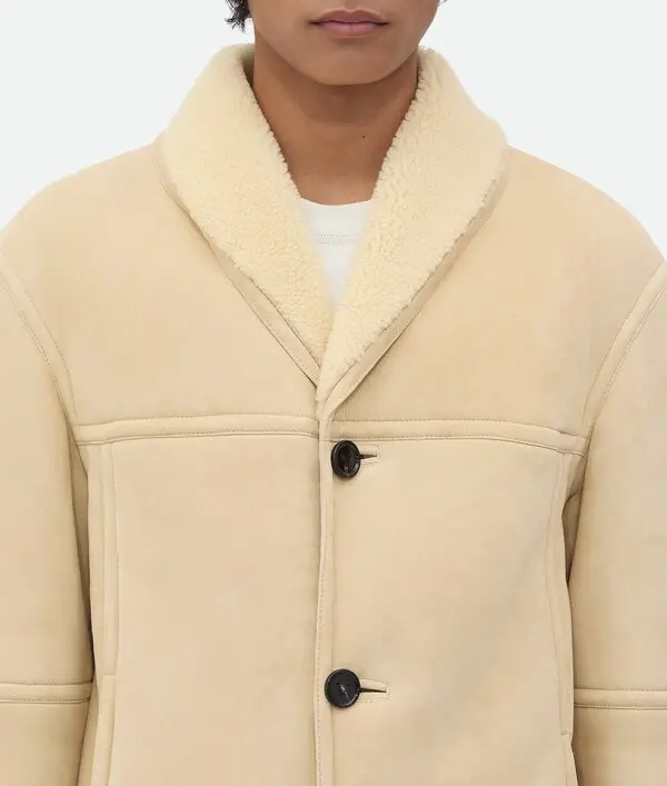 Bottega Veneta Merino Shearling Blouson