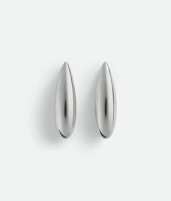 Bottega Veneta Large Ellipse Earrings