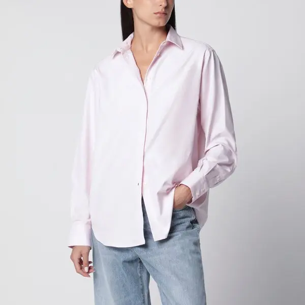 RÓHE Oxford Cotton Shirt - Pink