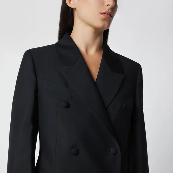 RÓHE Double-breasted Wool-blend Jacket