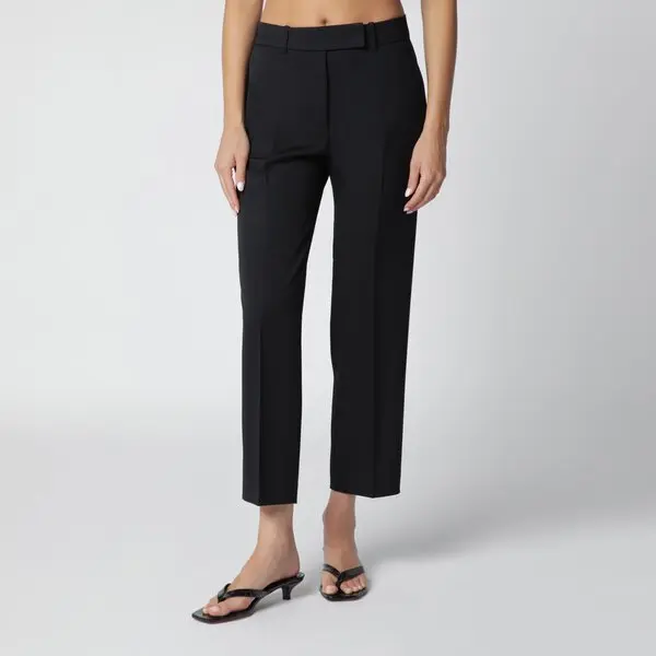 RÓHE Mies Cigarette-leg Trousers - Black