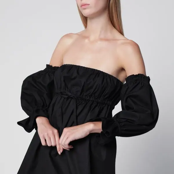 Saint Laurent Off-the-shoulder Mini Dress
