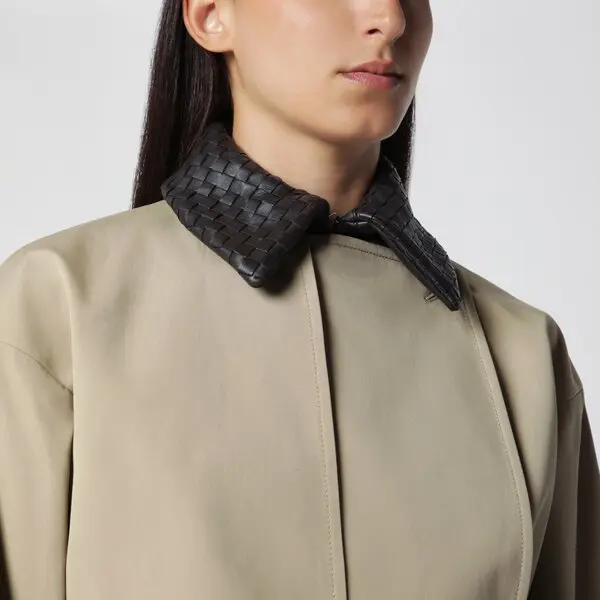 Bottega Veneta Sahara Cotton Trench Coat