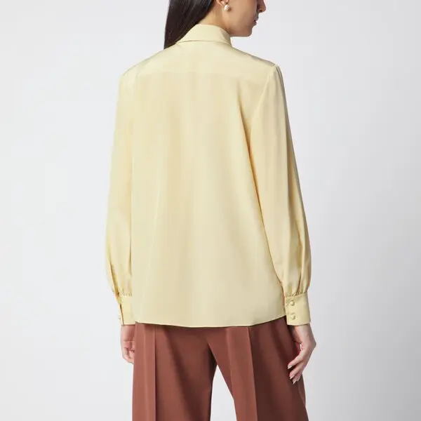 Valentino Garavani Silk Bow Shirt