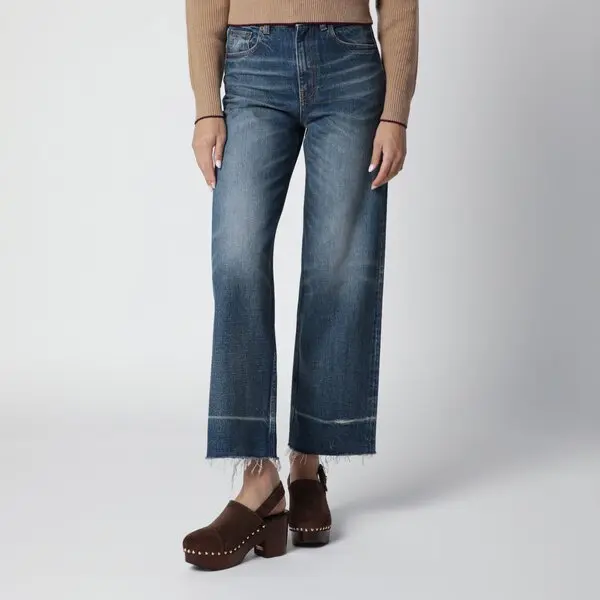 Chloé Bootcut Denim Jeans - Blue