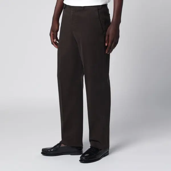 PT TORINO Dark Cotton Trousers