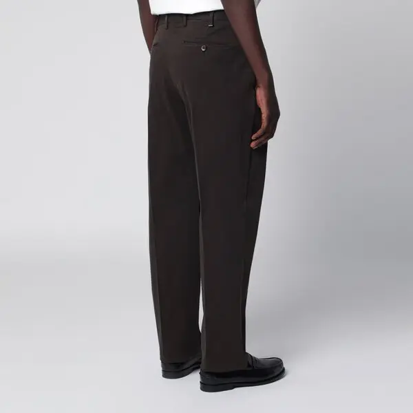 PT TORINO Dark Cotton Trousers