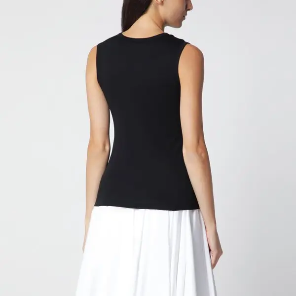 FLORE FLORE Esmé Lw Organic Cotton Tank Top - Black