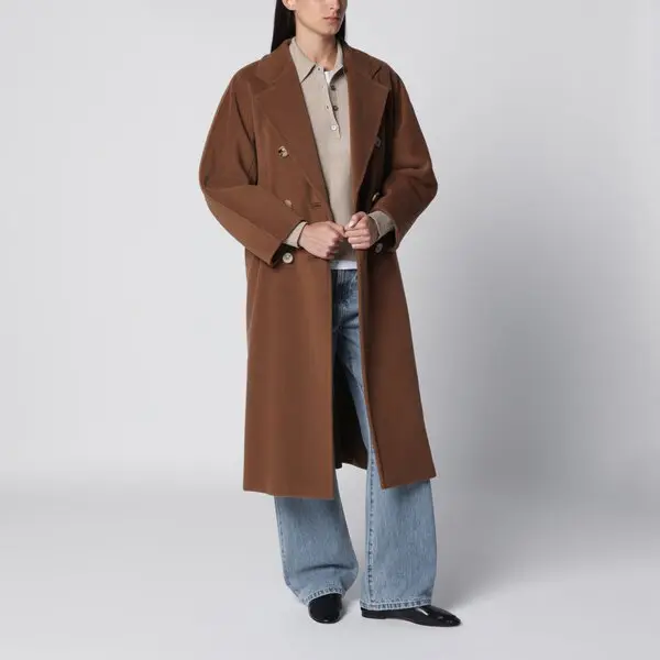Max Mara 101801 Icon Coat In Tobacco