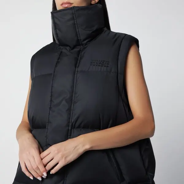 MAISON MARGIELA Quilted Puffer Jacket With Detachable Sleeves