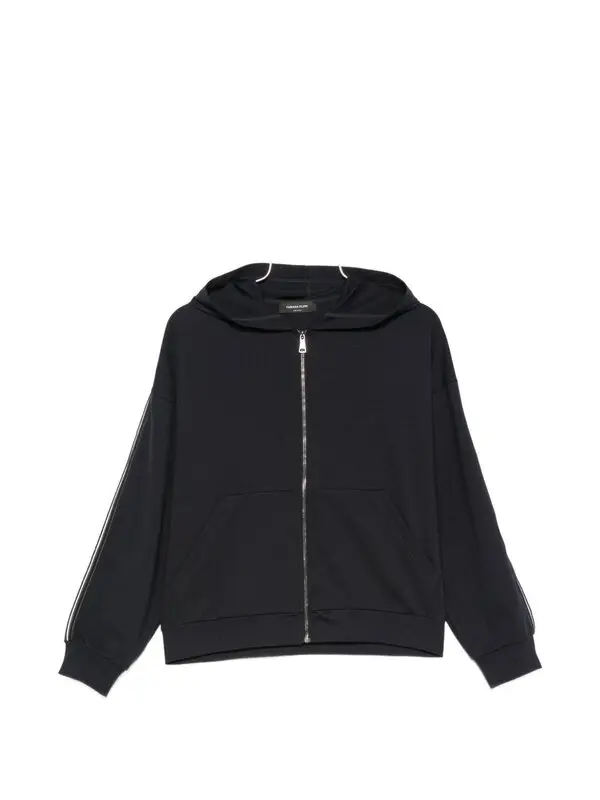 Fabiana Filippi Zipped Hoodie - Blue