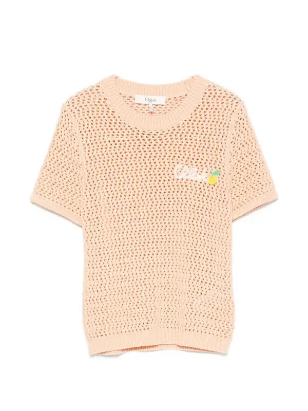Chloé Cotton Knitted Sweater