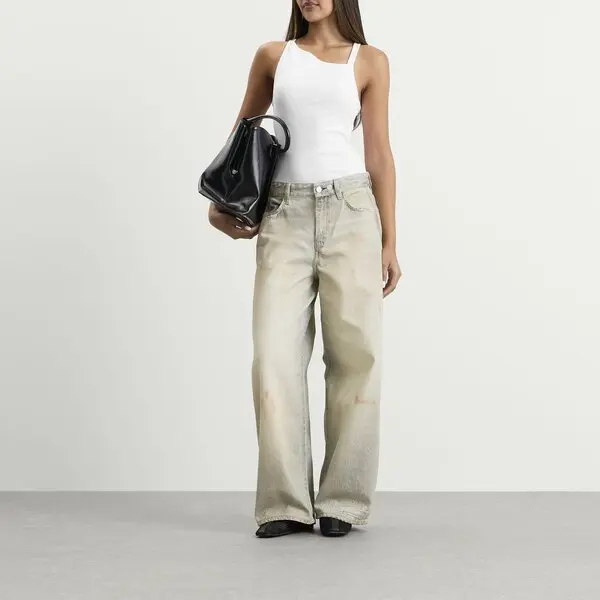 WON HUNDRED Lyon Printed Denim Jeans