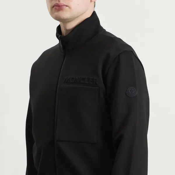 Moncler Fleece Zip Up Jacket