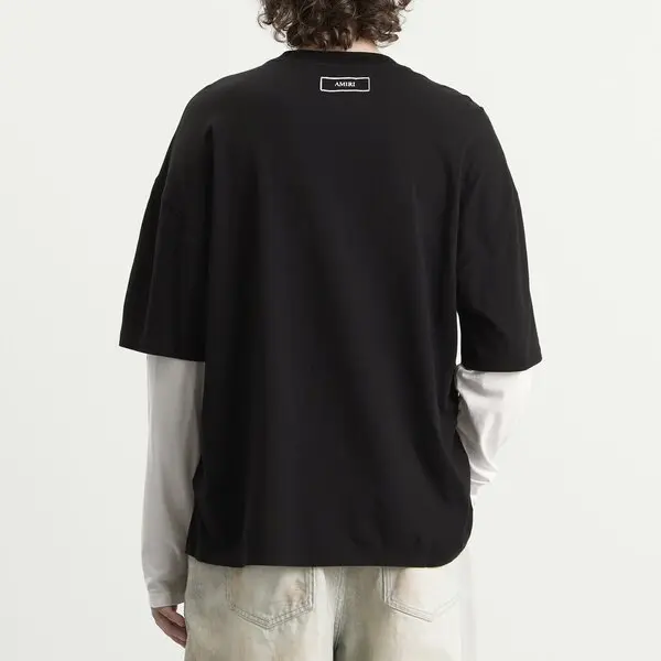 Amiri Burnt Out Double Layer T-shirt