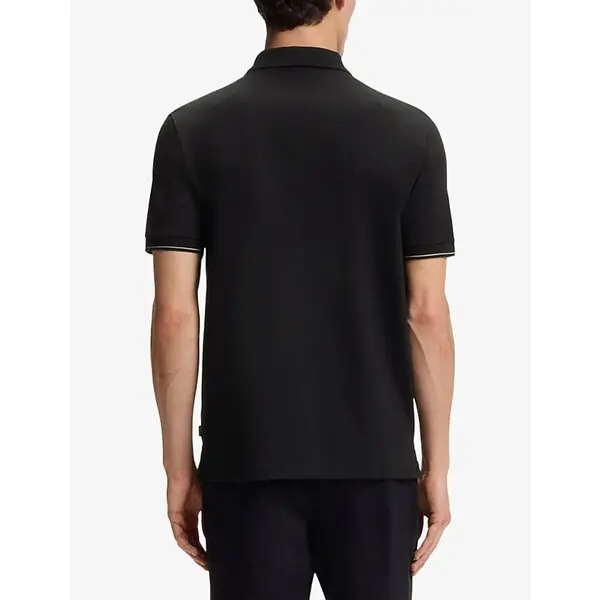 BOSS Slim-fit Short-sleeve Cotton Polo
