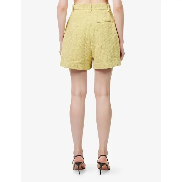 Oddmuse High-waist Tailored Bouclé Shorts