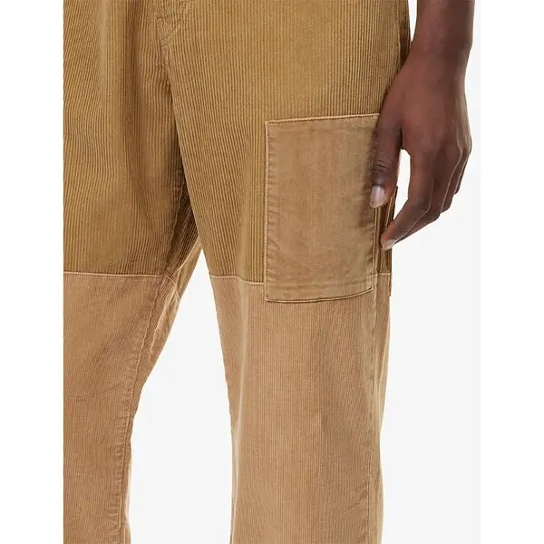 WALES BONNER Sissoo Straight-leg Cotton-corduroy Trousers - Camel
